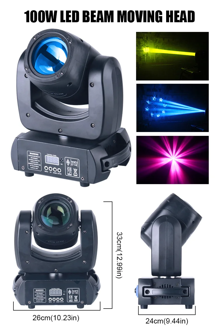 Luces Discoteca Lyre Led 100w Faisceau Lumineux Cabezas Movil Mini Tête ...