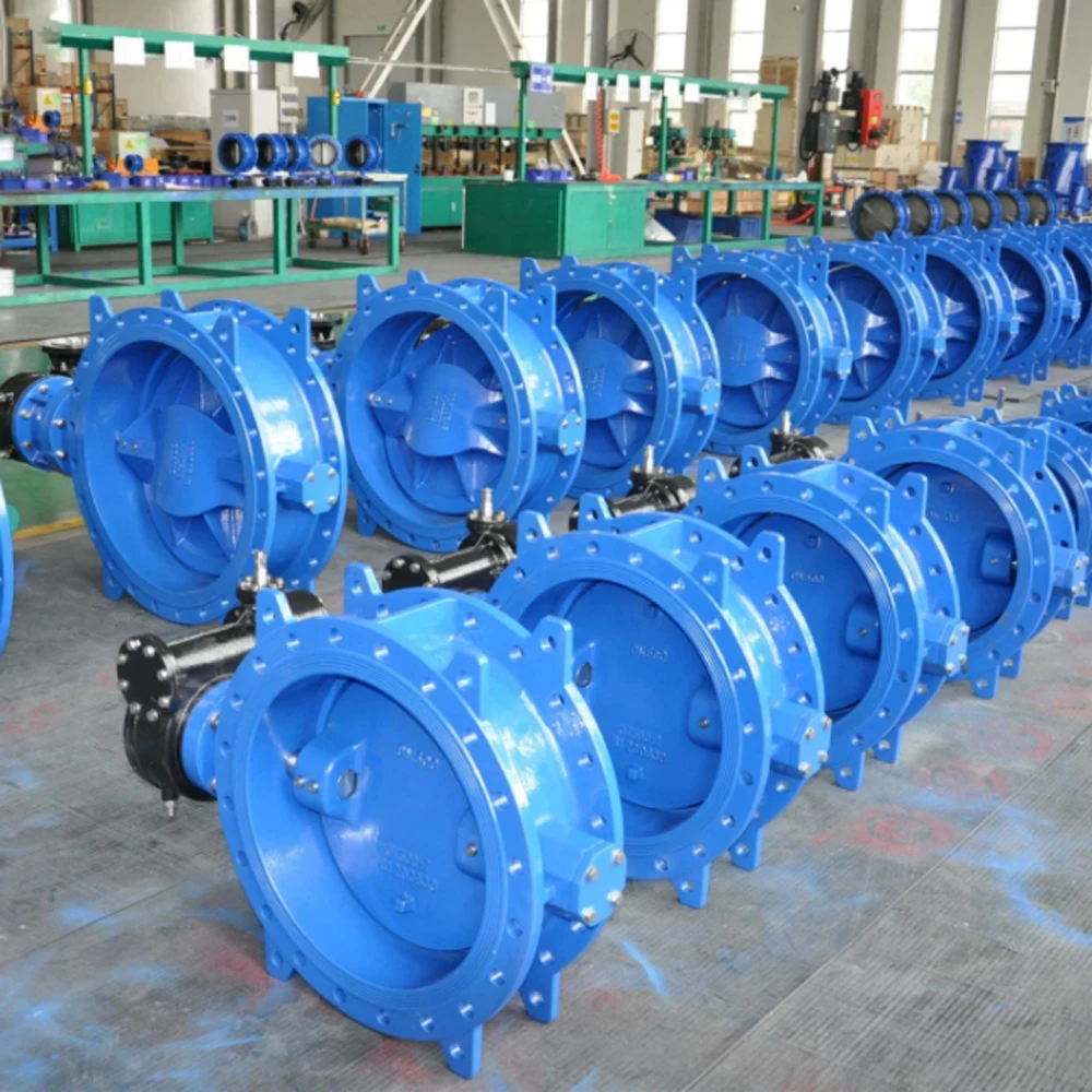Double Eccentric Flange Dn2000 Butterfly Valve,Pneumatic Valve,Ductile ...
