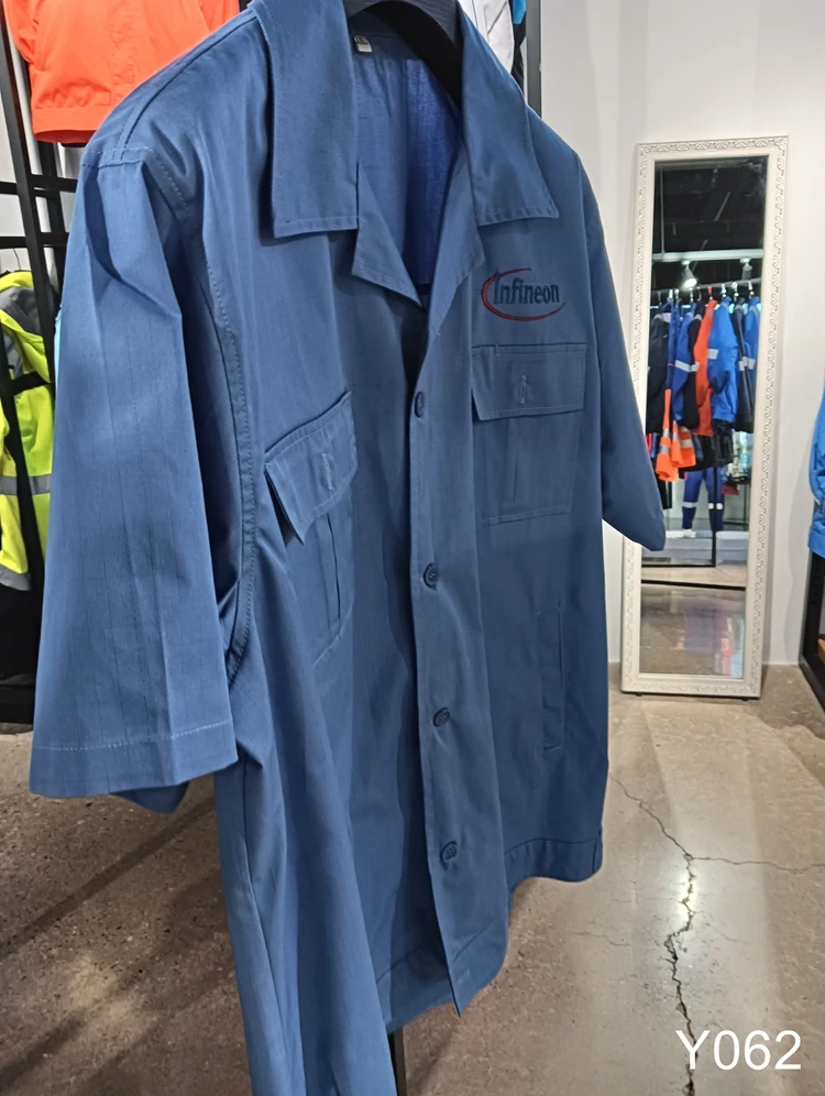 Short Sleeve Work Uniform for Auto Repair Work Uniform with Logo Work ...