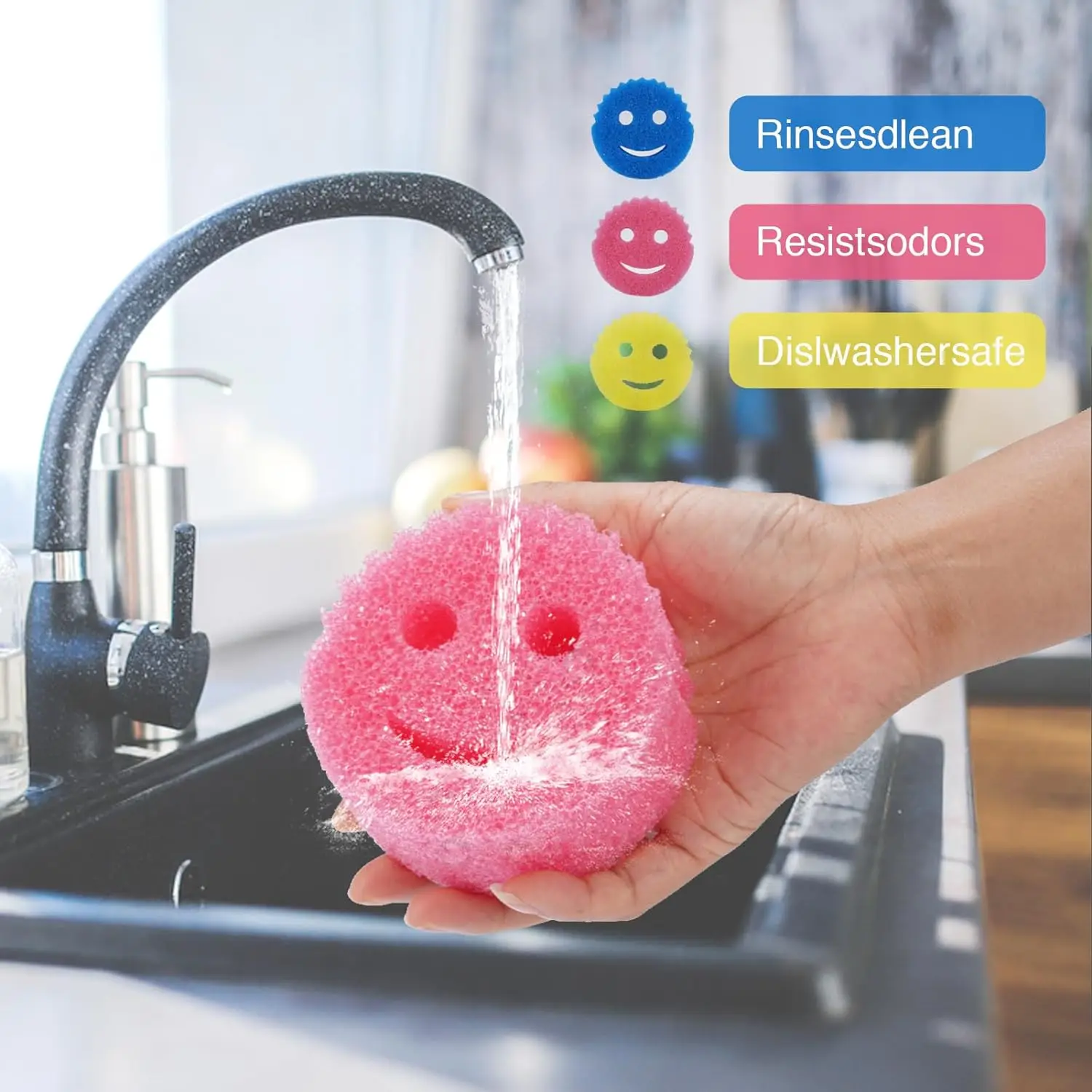 Scrub Da Sponge,Scratch-free Multipurpose Dish Sponges - Buy Cleaning ...