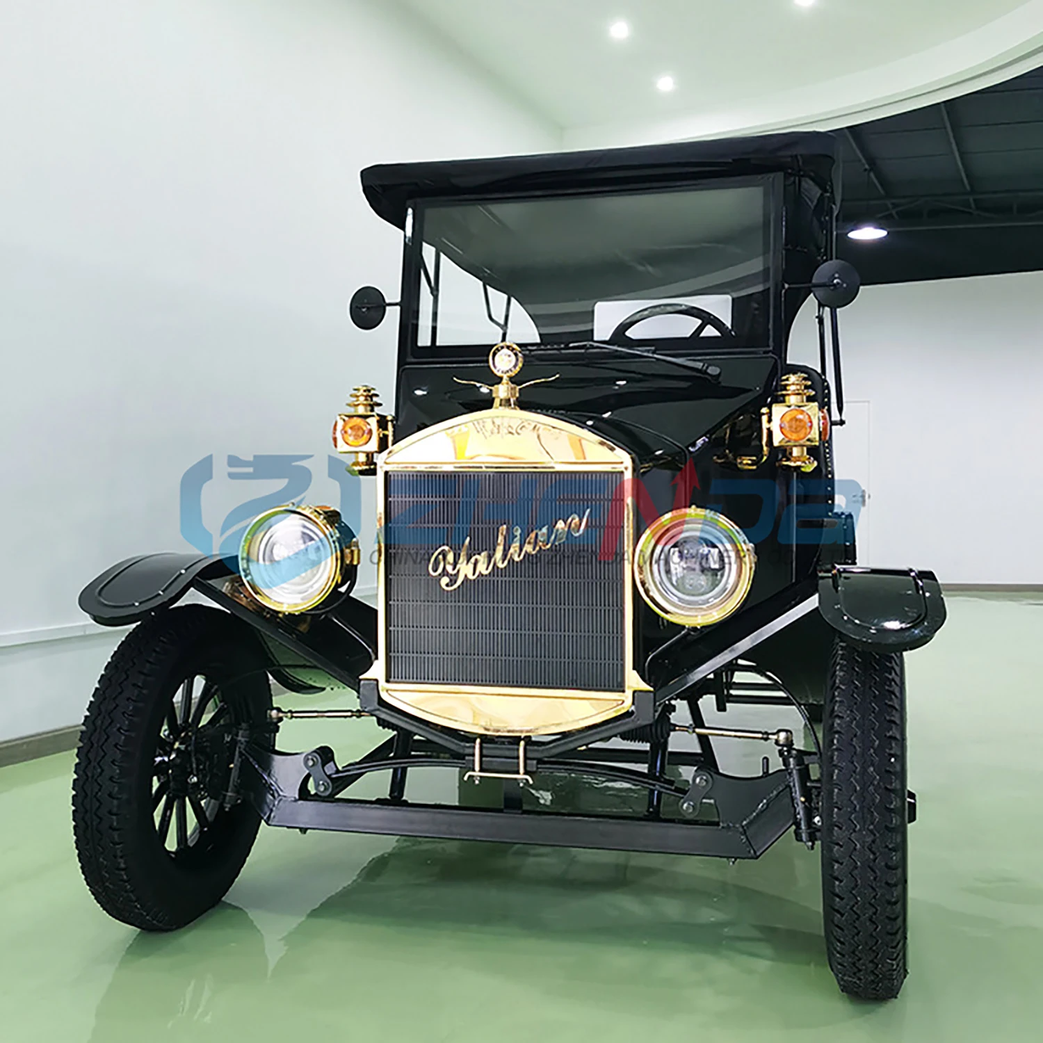 Zhenda Classic Green Vintage Car/luxury Antique High-performance ...