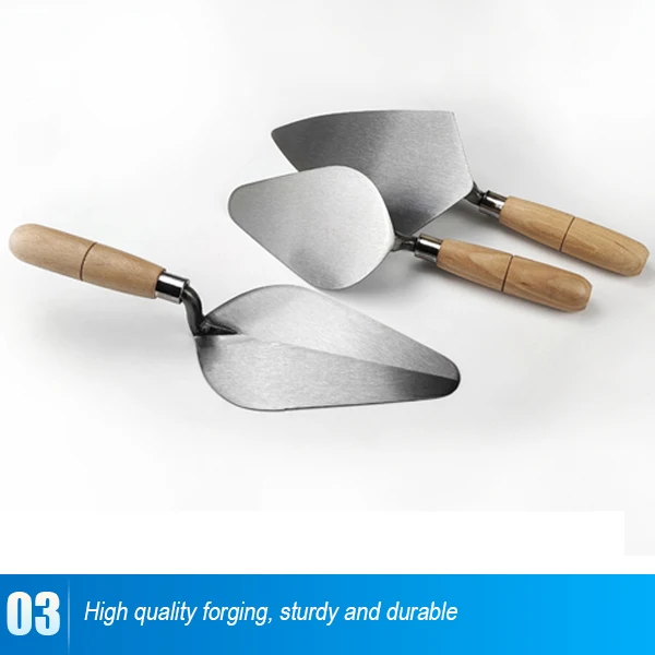 Bricklayer Trowel - Durable, One Piece Forged Handle