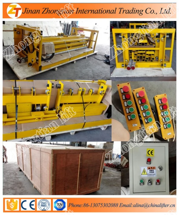 Zhongtian Heavy Duty Hydraulic Warehouse Cargo Lift/guide Rail Elevator ...