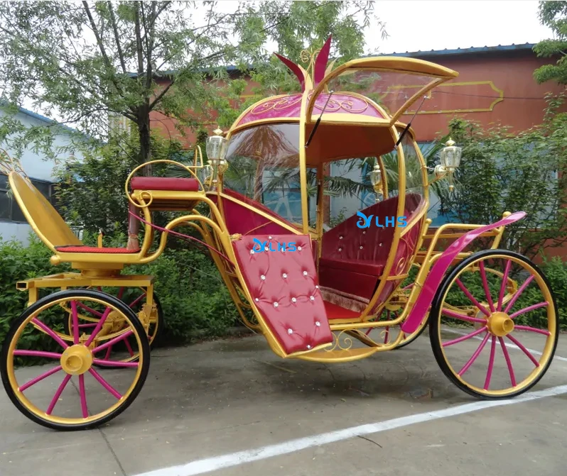 OEM Victoria Classical Rickshaw Royal Horse Drawn Carriage Retro ...