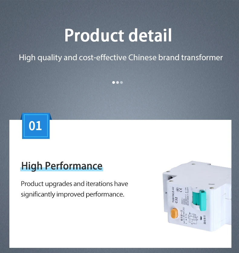 Switch Breaker Interruptores Automatico Tengen Tgb1nle-40 Leakage Protection Circuit Breaker ...