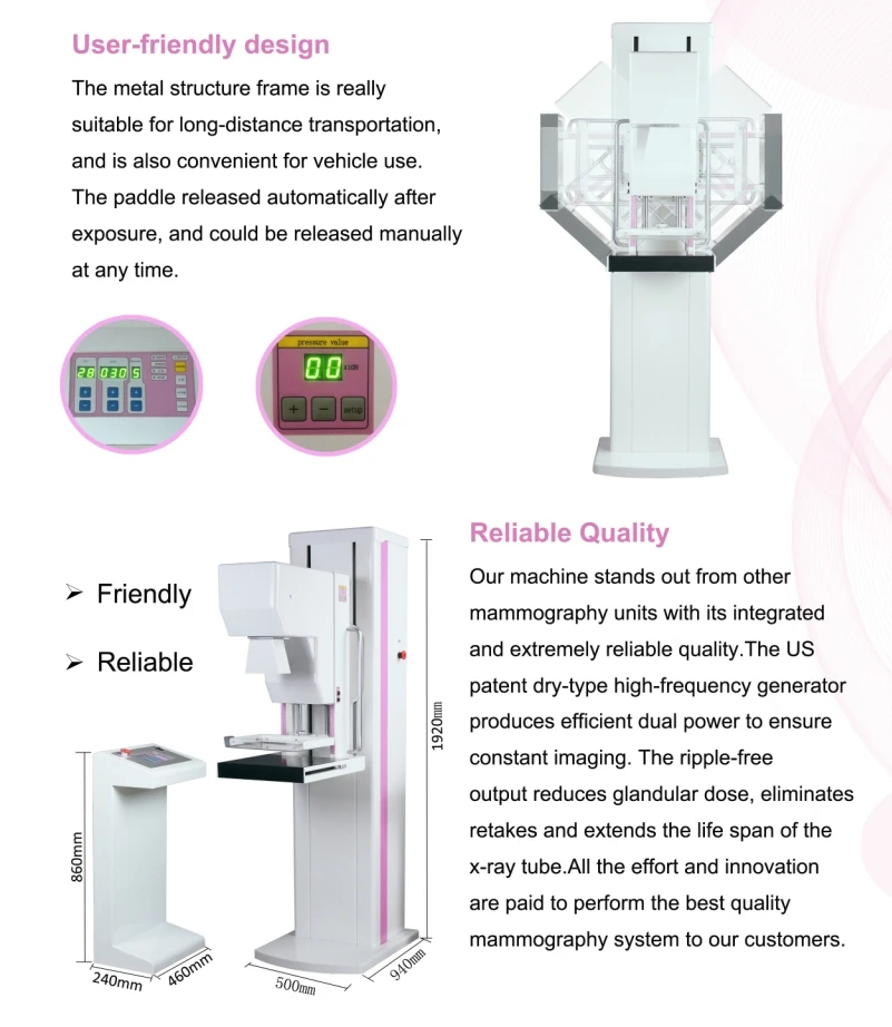 Medical Equipment - Analog Imaging System Mammography X Ray Machine
