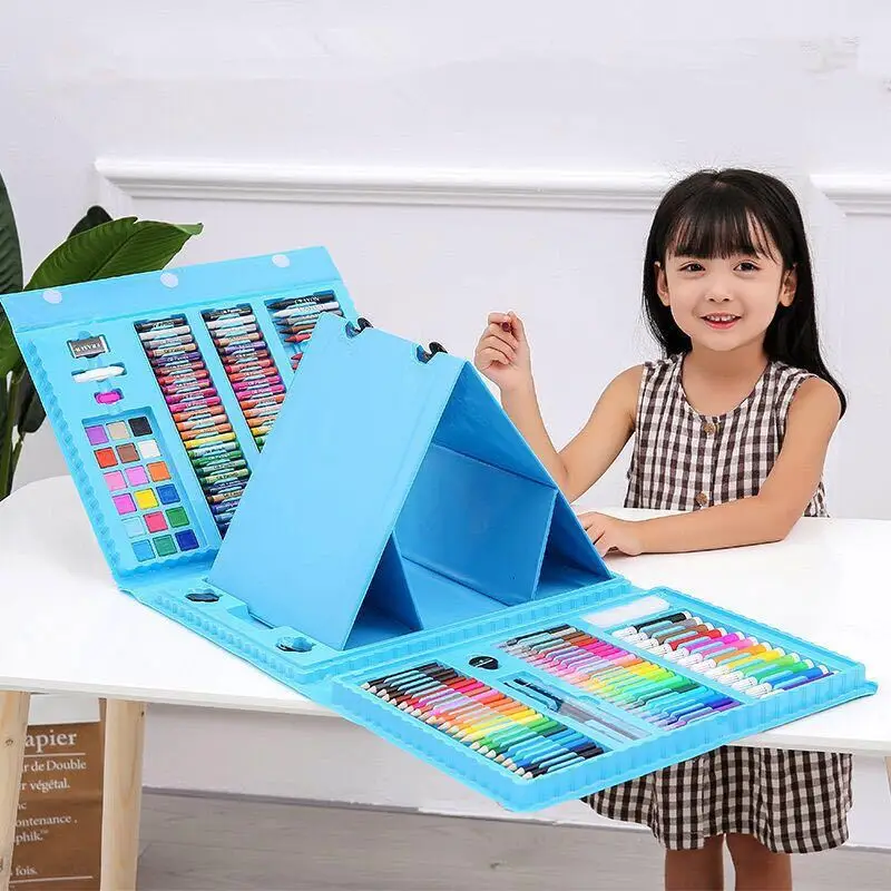 68 Pcs Wholesale School Kids Drawing Art Stationery Painting Set ...
