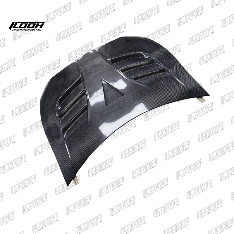 ICOOH Racing BRZ Style Carbon Fiber Fibre Body Kit Front Engine Hood ...