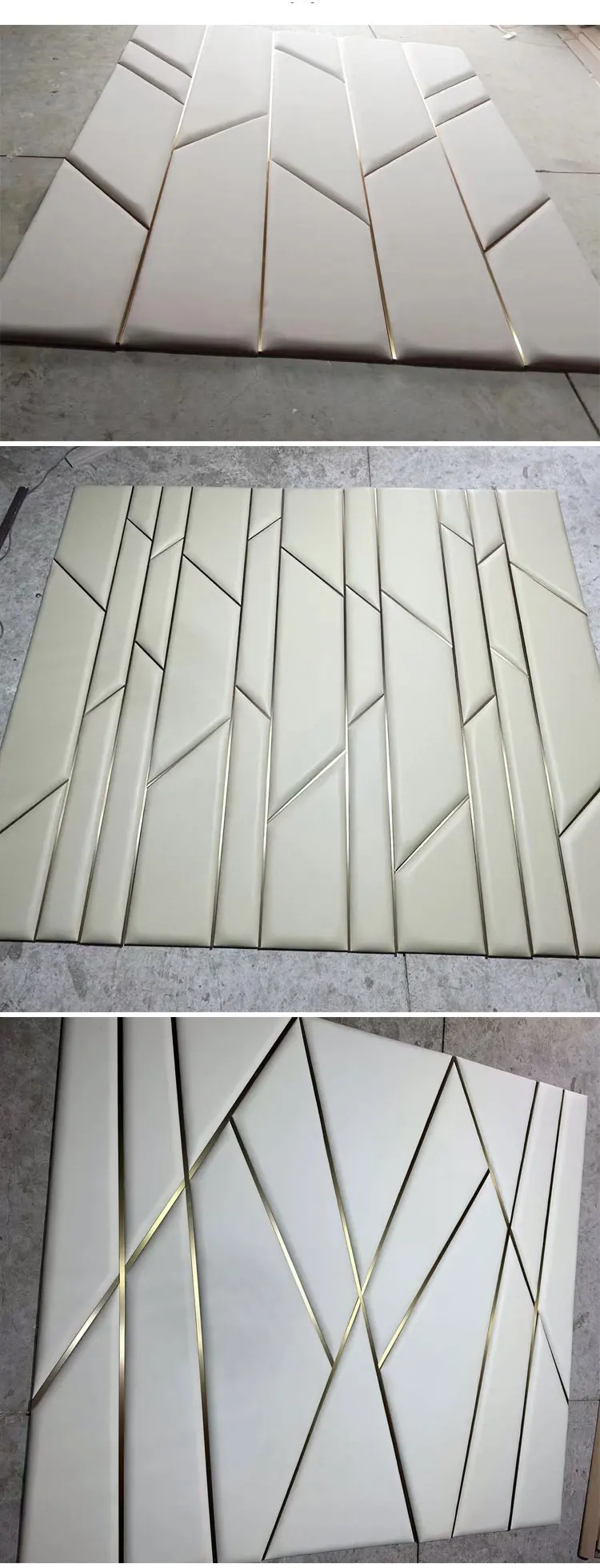 Factory Customized Fabric Soft Wall Panel King Queen Double Children ...