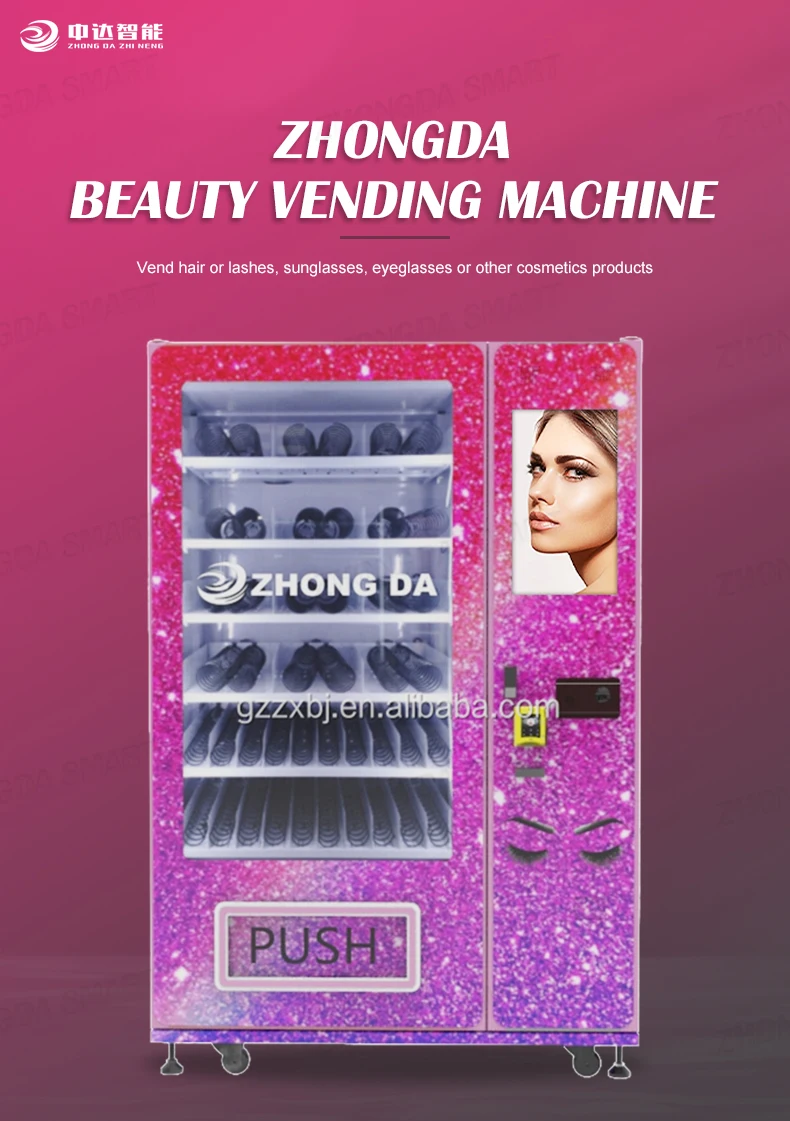 Convenience Store Vending Machine With Cash And Card Payment System ...