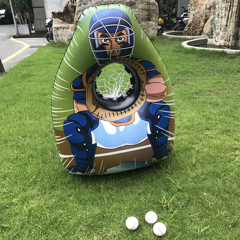 Custom Inflatable Throwing Target Game Set Inflatable Baseball Toss ...