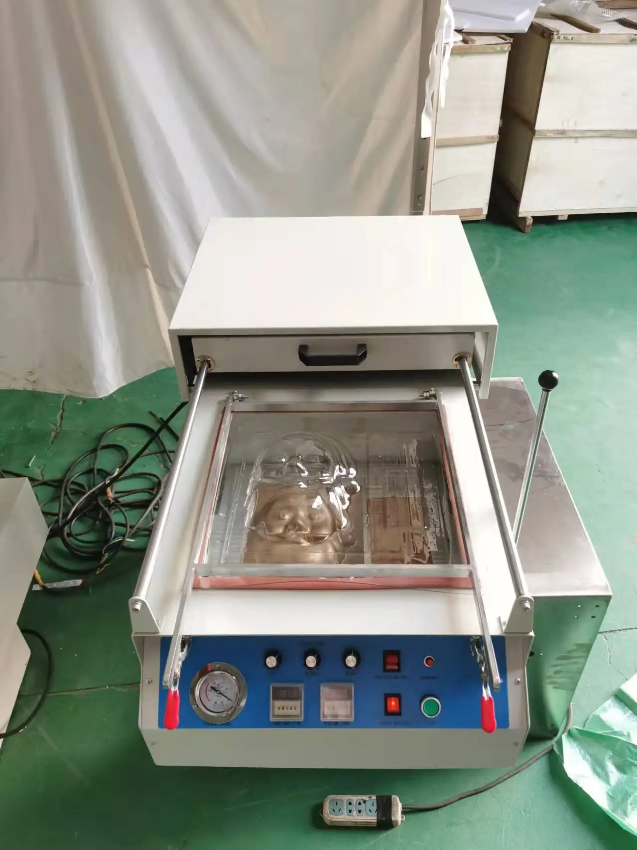 Mini Desktop Acrylic PVC Plastic Vacuum Former - Thermoforming Machine