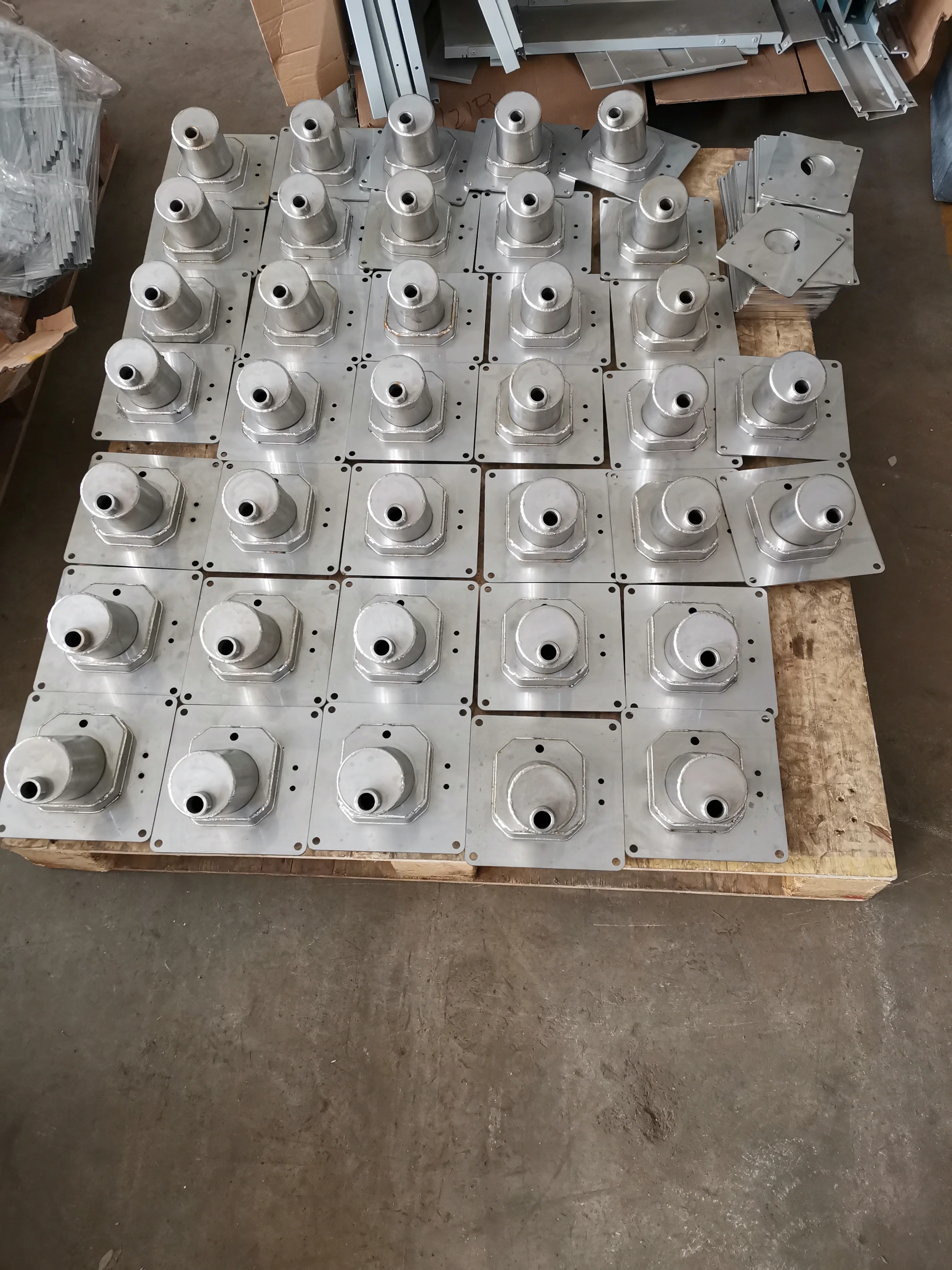 Sturdy Steel Structural Frame for Sheet Metal Fabrication and ...