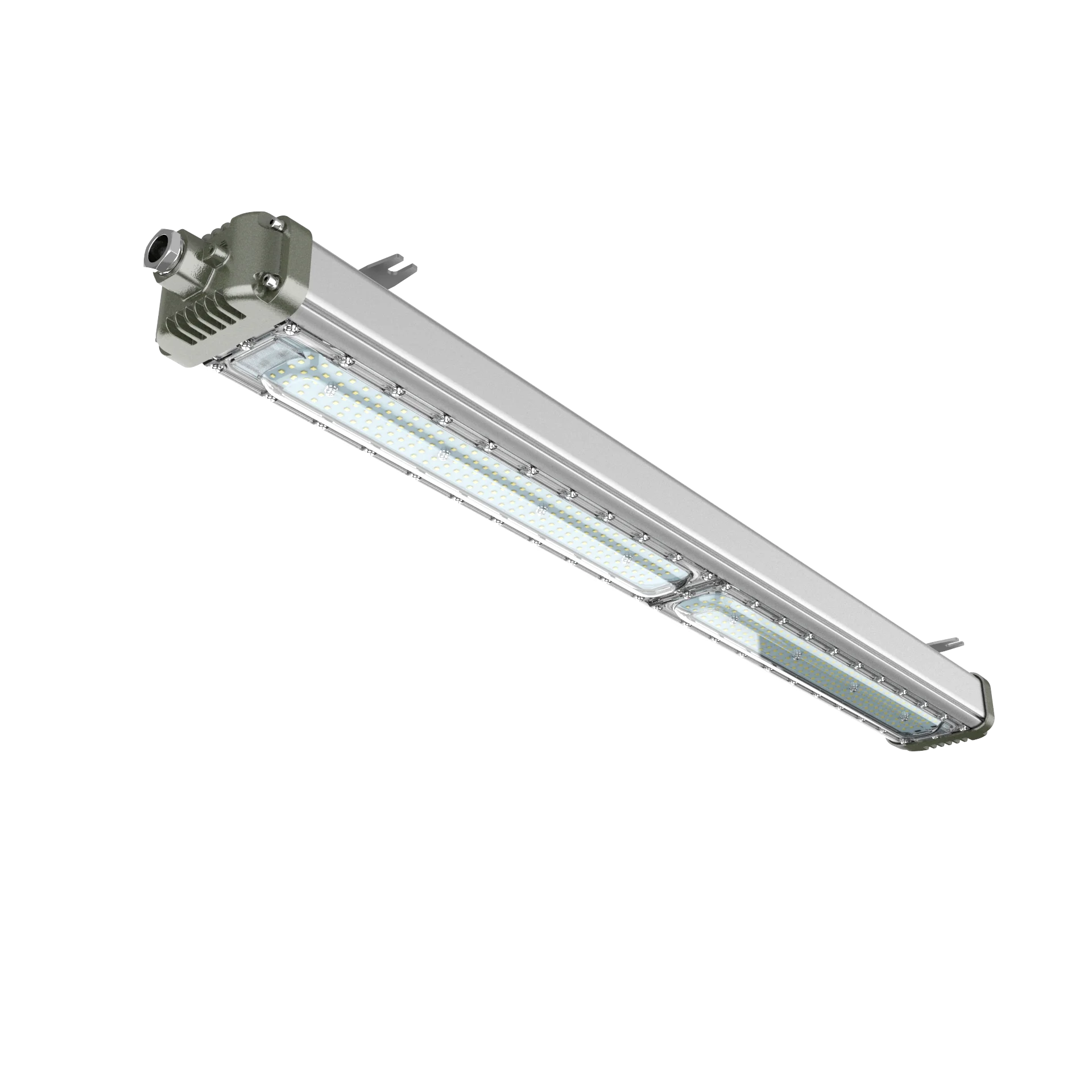 2024 Atex Ip66 20w-60w Linear Led Explosion Proof Ceiling Light For ...