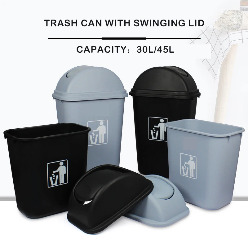 Commercial Kitchen Hotel Waste Bin - 50/35/49L Recycling