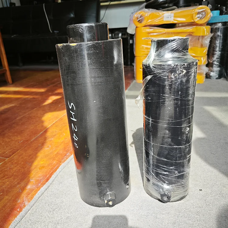 Track Adjuster Cylinder Assembly Parts Cylinder E325b Excavator Track ...