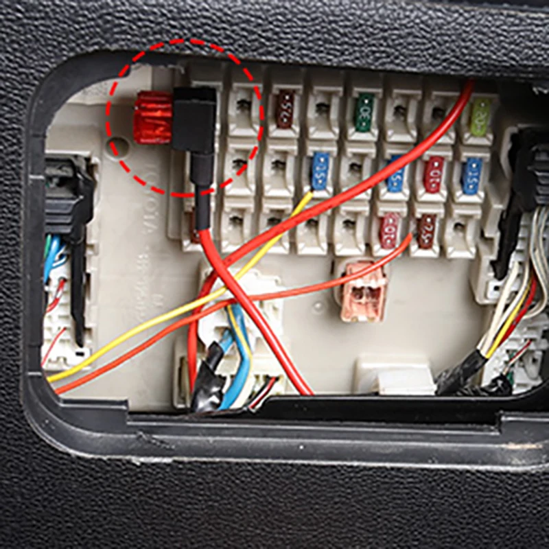 Car Socket PD Adapter Hole Modified USB Charger for Toyota