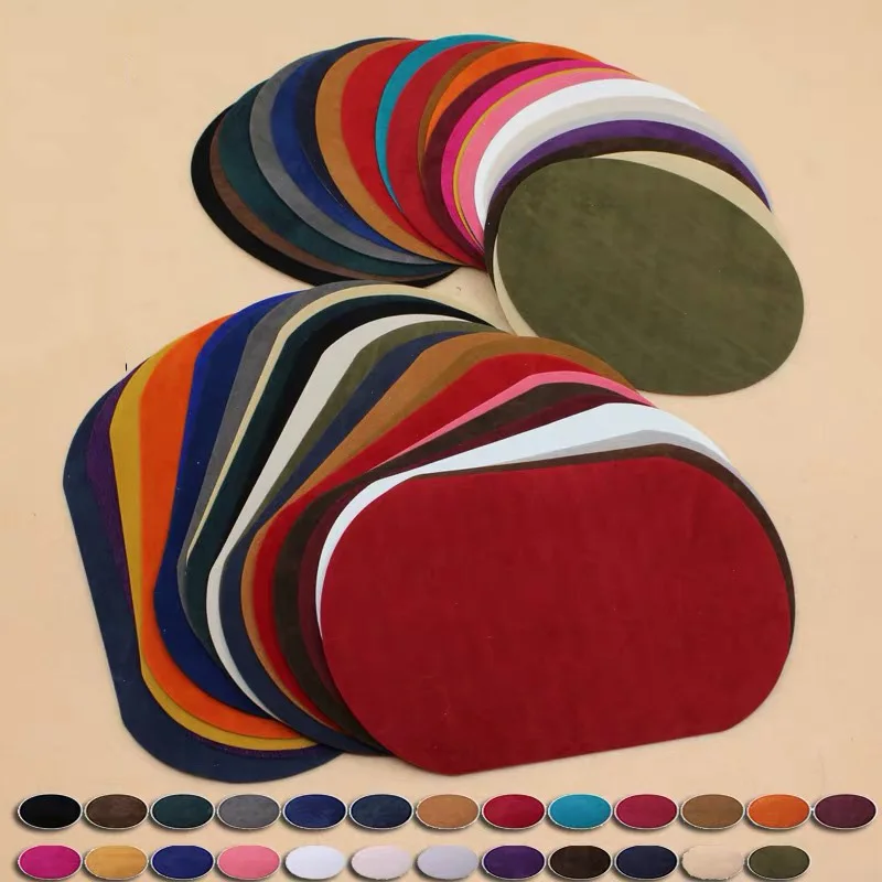 Alibaba.com: ONTHELEVEL Suede Fabric Patches Oval Sew-On for Elbow Knee ...