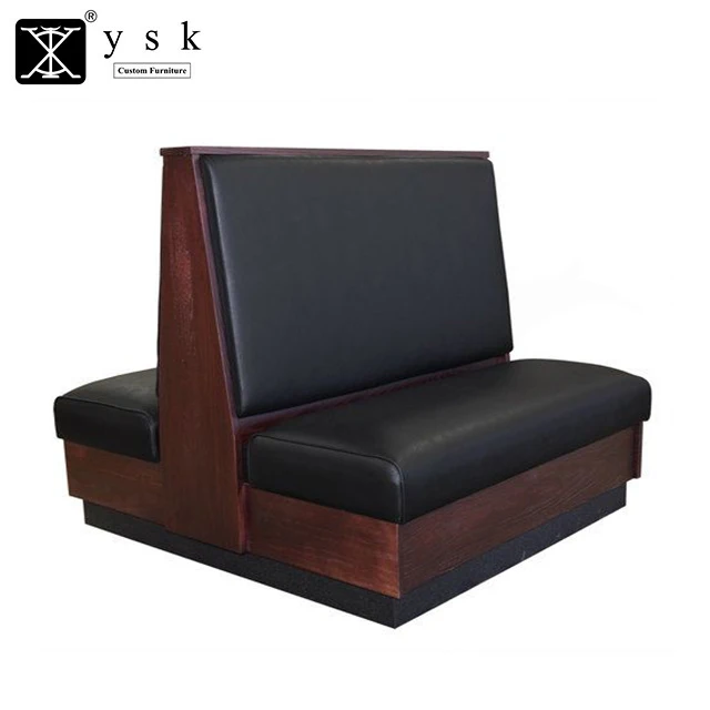 Ysk-03 Modern Design Restaurant Wood Furniture Booth Seating Sofa Set ...