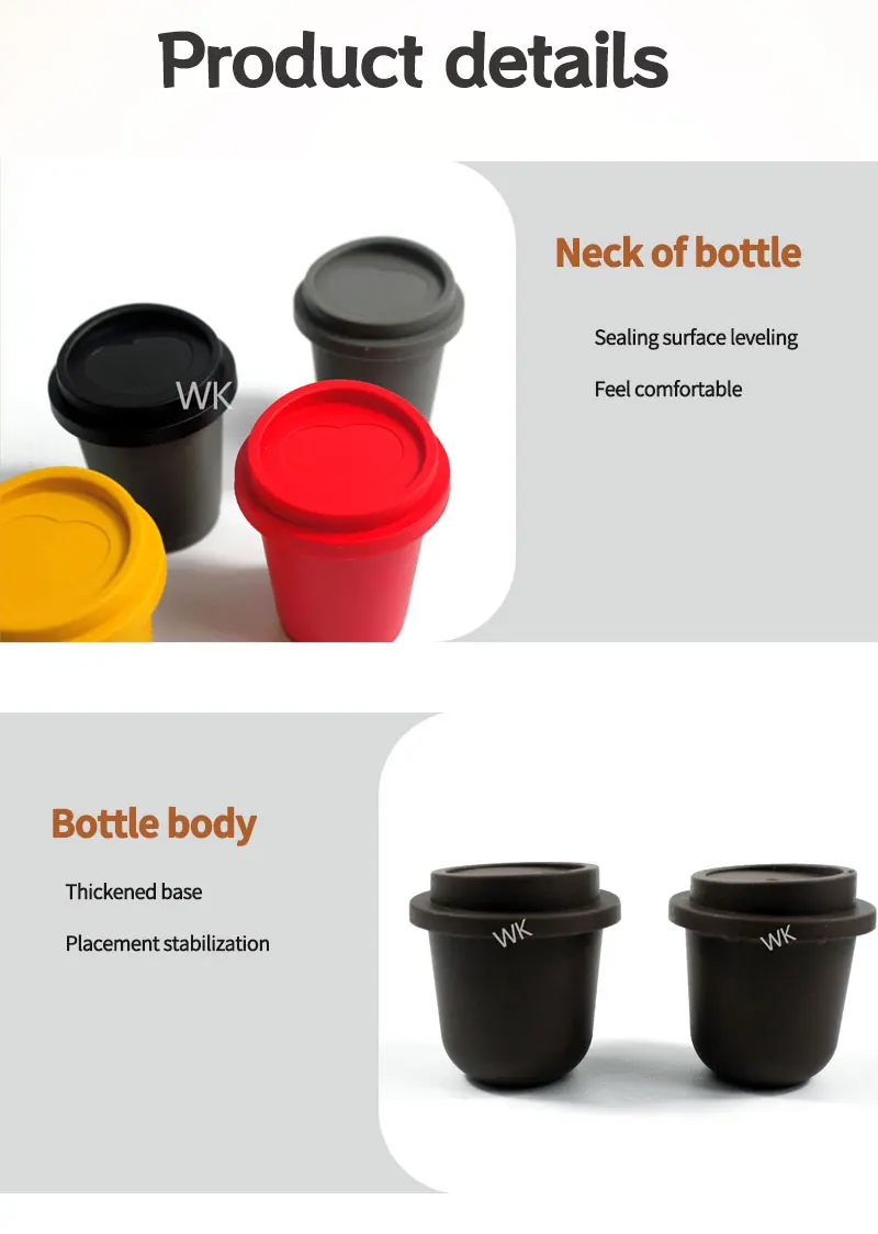 Logo Customized PP 2g 5g 10g 20g Coffee Capsule Cup Reusable Freeze ...