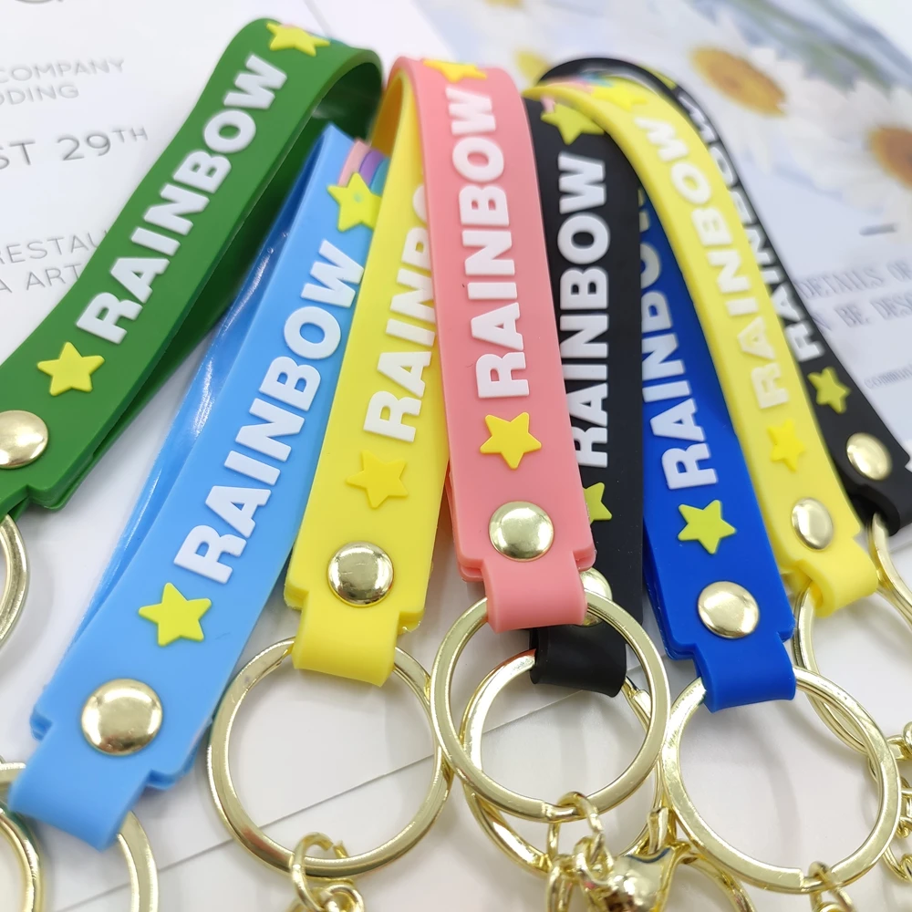 Hot Sale Custom 3d Cartoon Key Chains Metal Anime Key Ring Doll Pvc ...