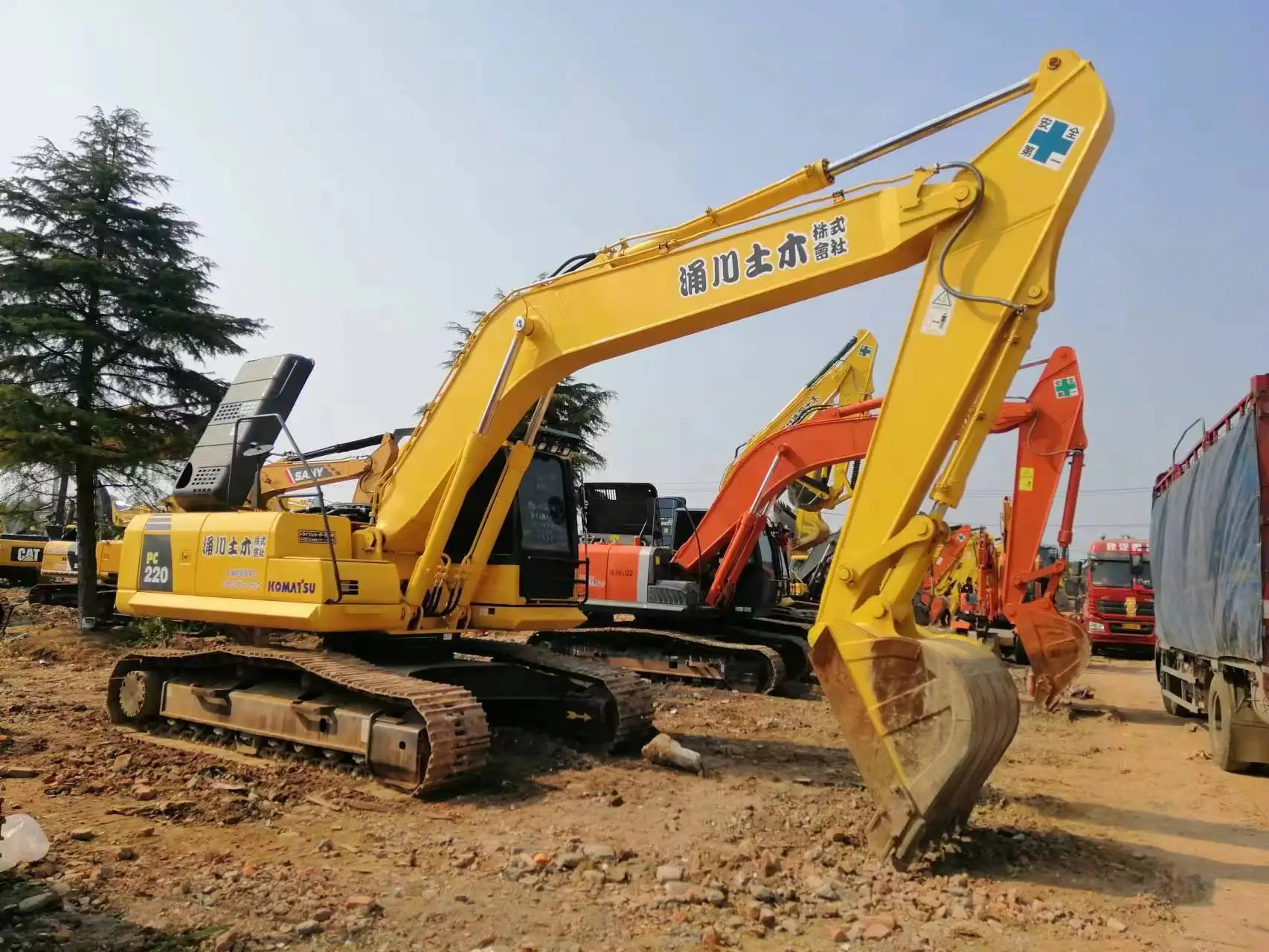 Superior Performance Used Original Crawler Backhoe Excavator Komatsu ...