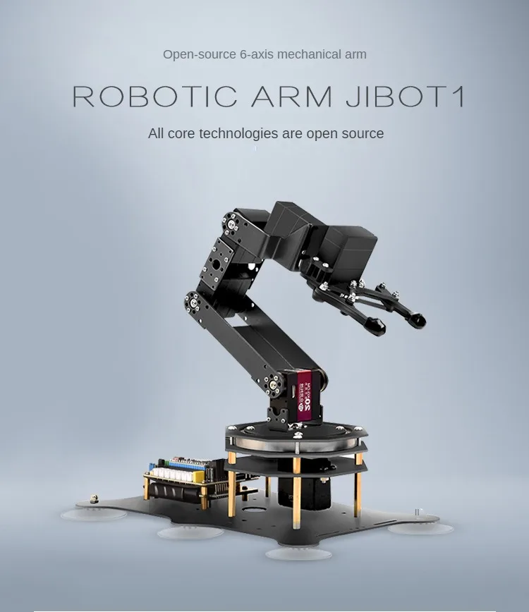 Open Source 6-Axis DOF Manipulator - DIY Robot Arm Kit
