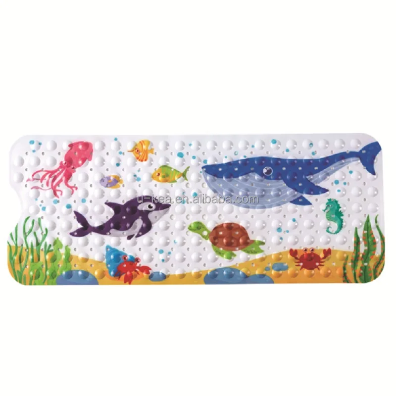 Safe Badematte Custom Children Non Slip Bathtub Bath Mat Anti Skid ...
