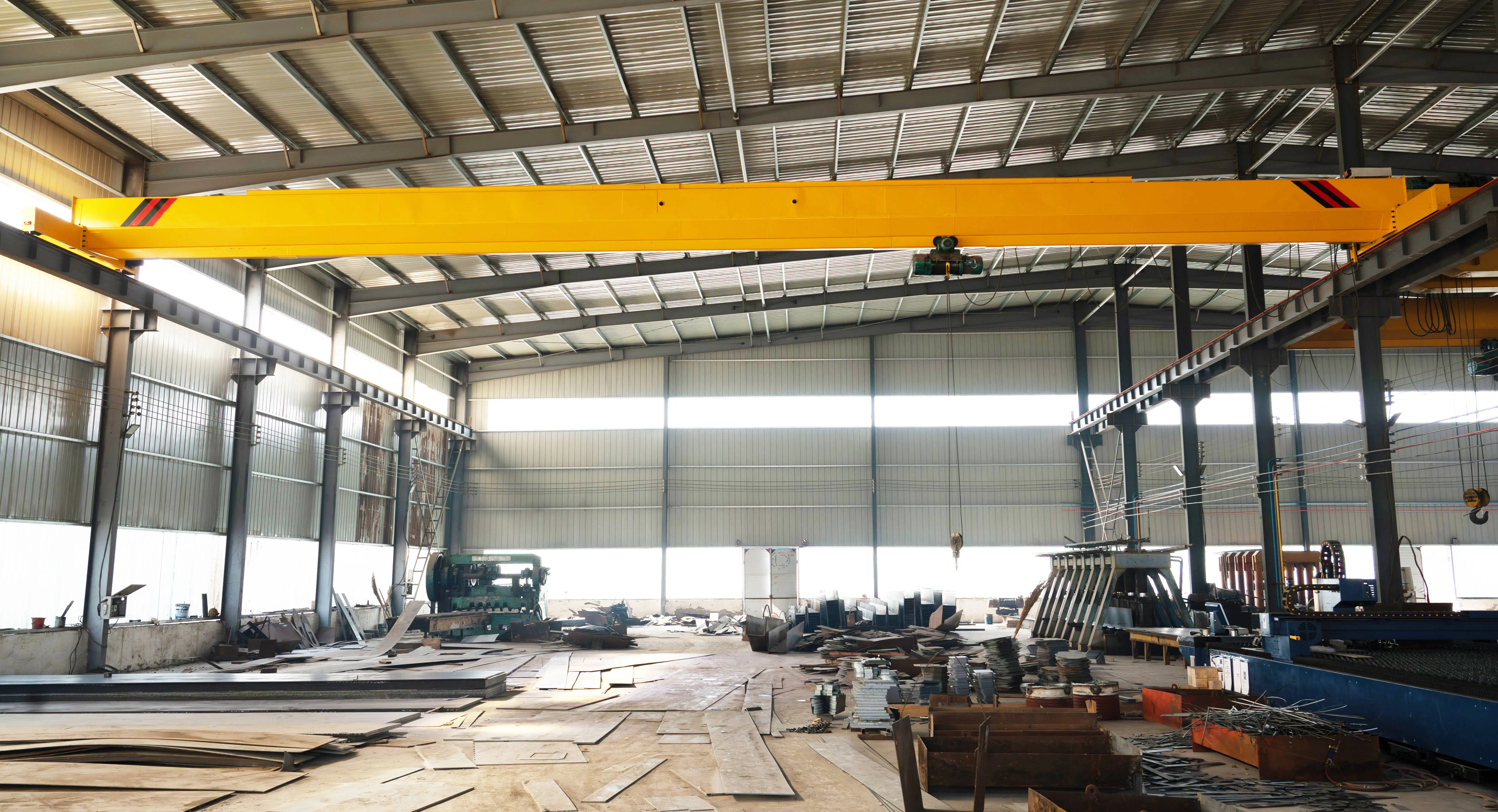 10ton Single Girder Overhead Traveling Bridge Crane for Steel Mill ...