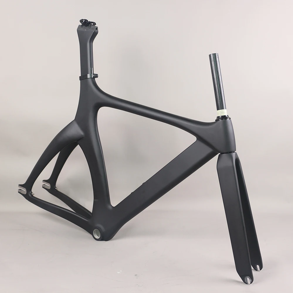 Aero Track Frame - T800 Toray Carbon Fiber Fixed Gear Bike
