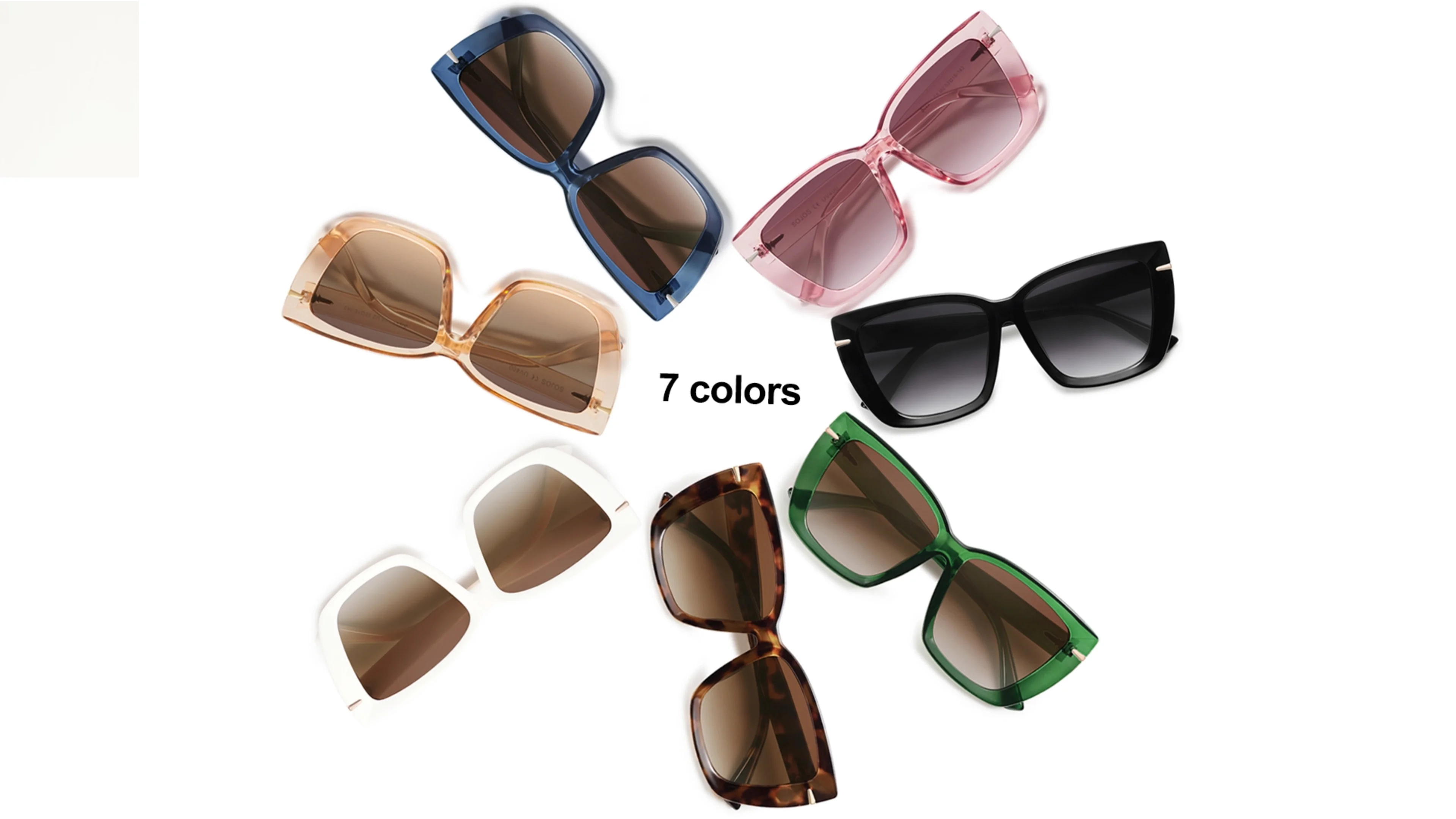 Vanlinker 70s Retro Flat Cateye Eyewear Optical Glasses Cat Eye Oversized Eyewear Accessories ...