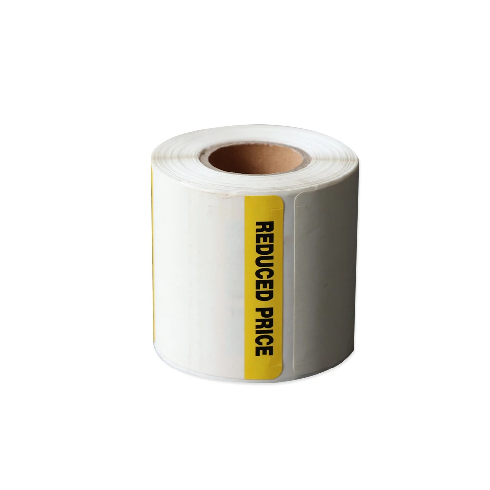 Printable Black Pvc Vinyl Ttr Labels Permanent Self Adhesive Private ...