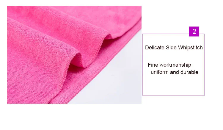 40*40cm 400gsm Microfiber Towel 80% Polyester 20%polyamide Cleaning ...
