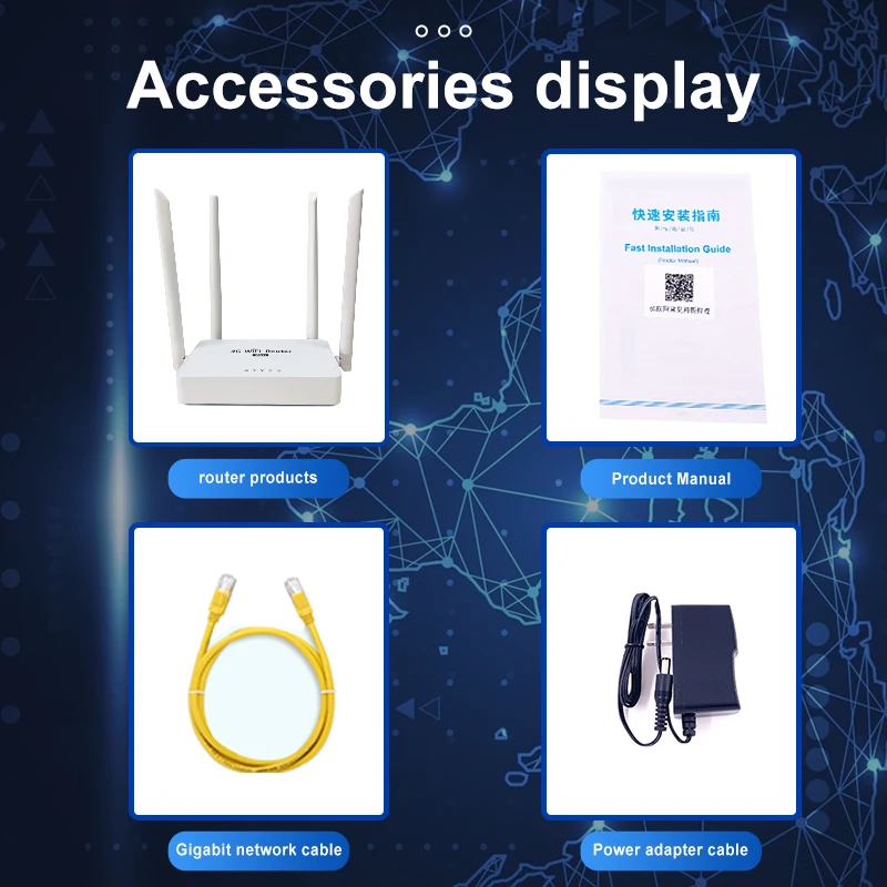 300mbps 4g Router Lte Wireless Hotspot Home Cpe 4g Router With Sim Card ...