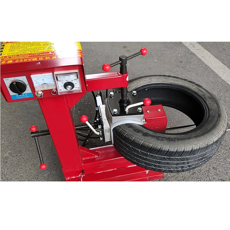 Horizontal Tire Repair Machine - 220V Vulcanizing Tools