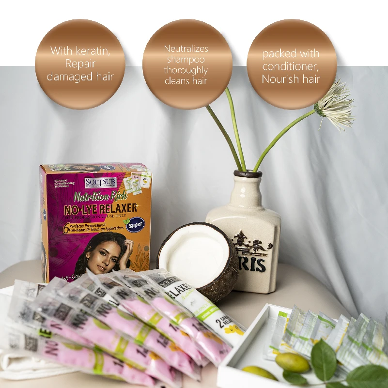 Hair Relaxer Box - Extra Strength, Moisturizing & Repairing