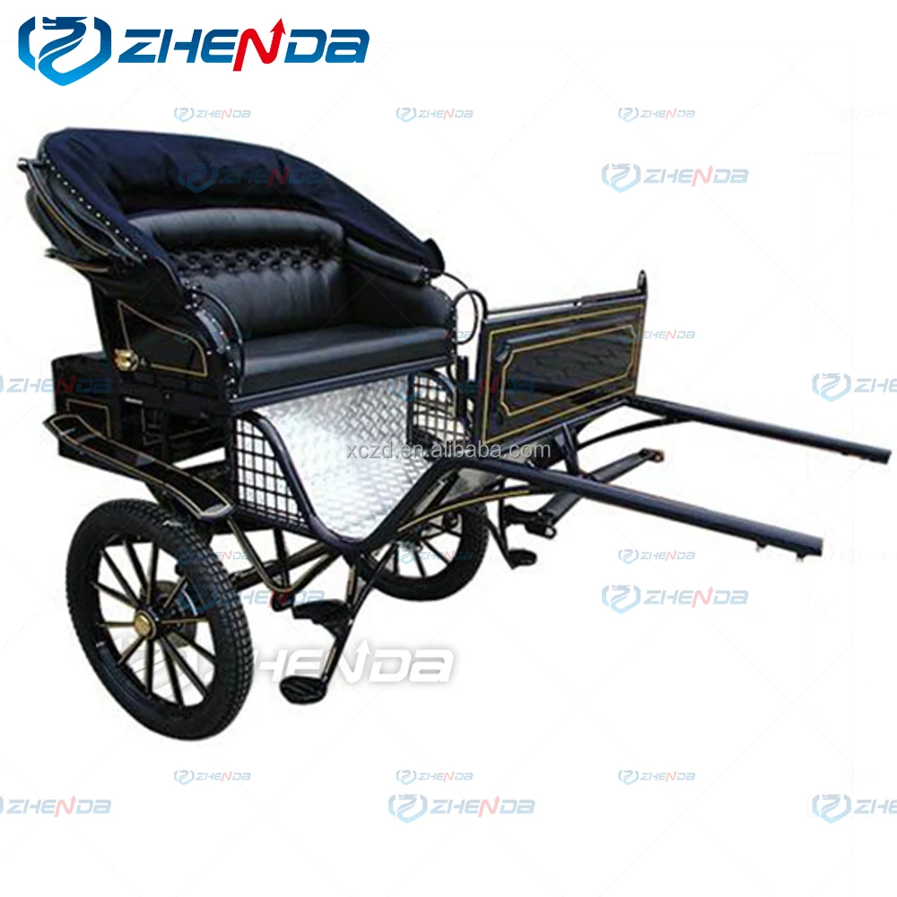 2 Wheels Horse Cart - High Quality Marathon Horse Carriage