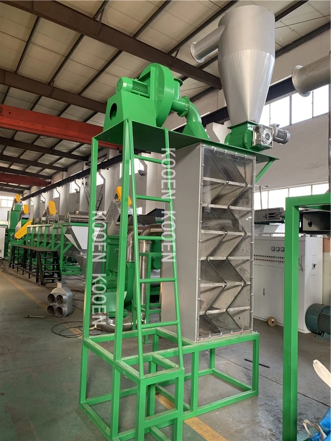 Efficient PET Bottle Recycling with Label Remover Machine