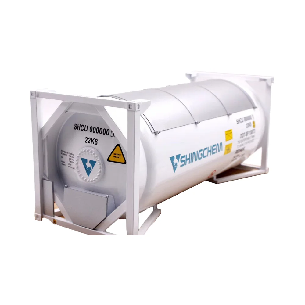Asme Standard 20ft Iso Tank Container Flex T75 For Lox Lin Lar Lng Lco2 ...