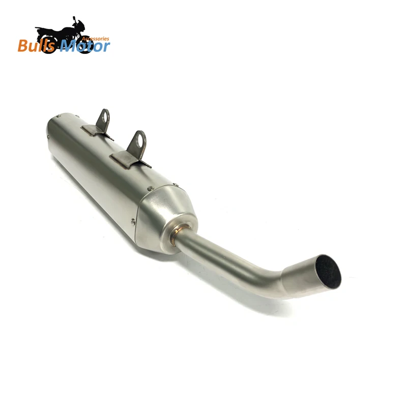 2 Strokes Offroad Bike Exhaust Header Pipe Slip-on Muffler for KTM