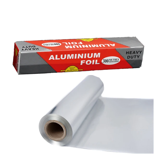 Wholesale Heavy Duty Aluminum Foil Paper Roll Silver Tin Foil 30cm 45cm ...