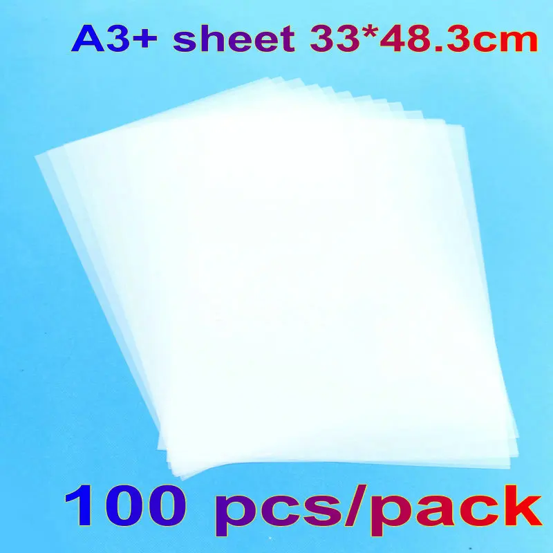 A3 A3+ A4 A4+ Size Dtf Transfers Dtf Paper Dtf Pet Film Sheet For ...