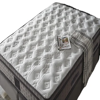12 Inch Convoluted Foam Mattress In A Box Queen King Size Pocket Coil ...