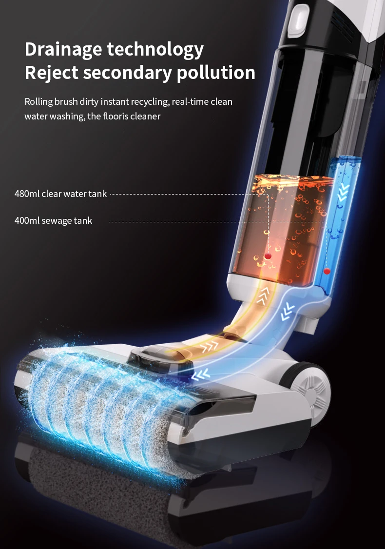 China Made Cordless Vertical Vacuum Cleaner Household Portable ...