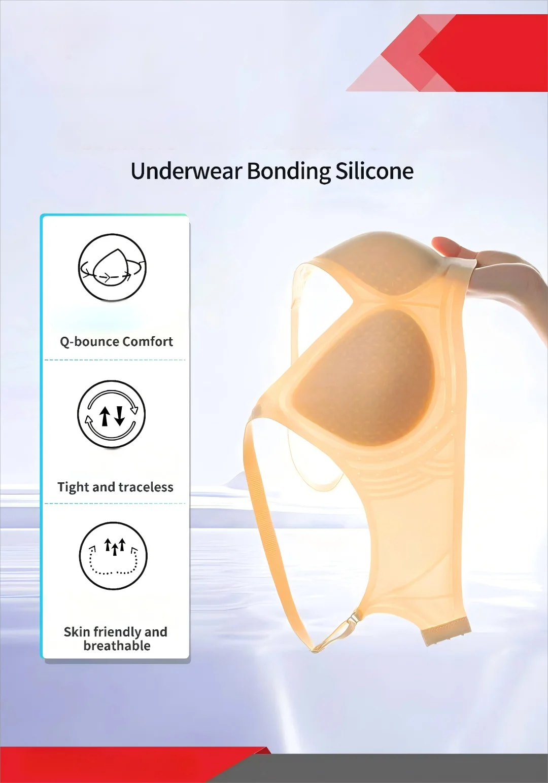 HS9870H Two-Component Silicone Glue for Lingerie & Textiles