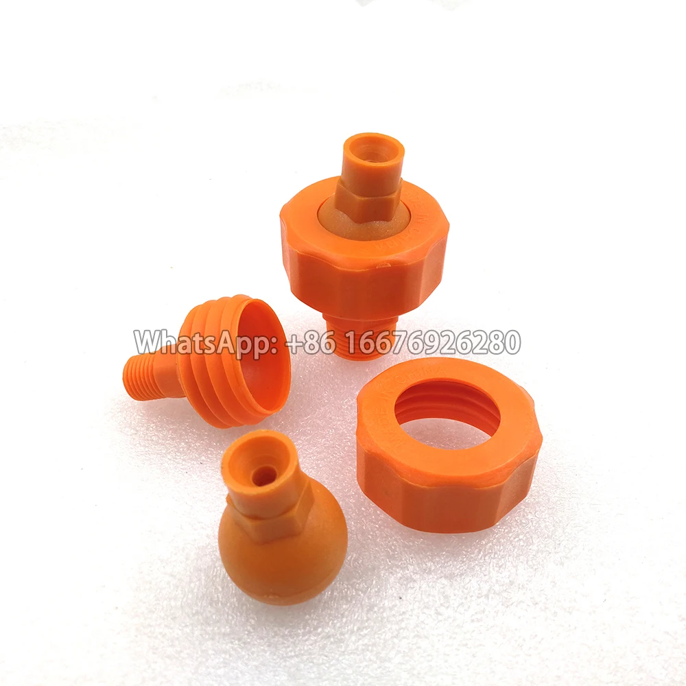 Plastic Adjsuatble Thread Ball Full Cone Spray Nozzle Plastic Spray ...