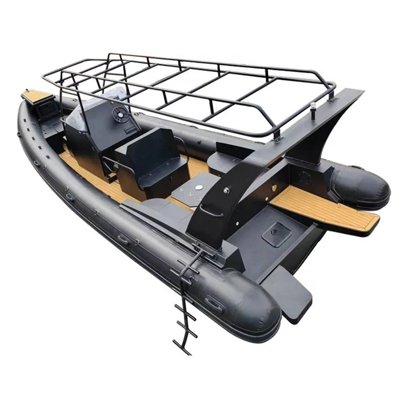 25ft RIB760 High Speed Aluminum Hull Pvc/hypalon Boat