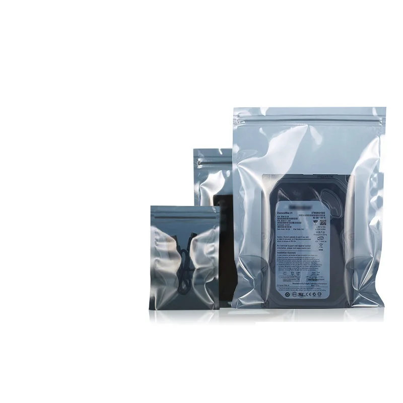 Transparent Static Barrier Bag Open Top ESD Shielding Bag Electronic ...