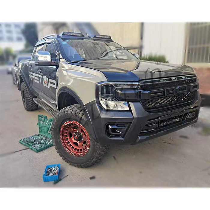 Gzdl4wd New Style Conversion Front Bumper Kit 1:1 Body Kit For Ranger ...