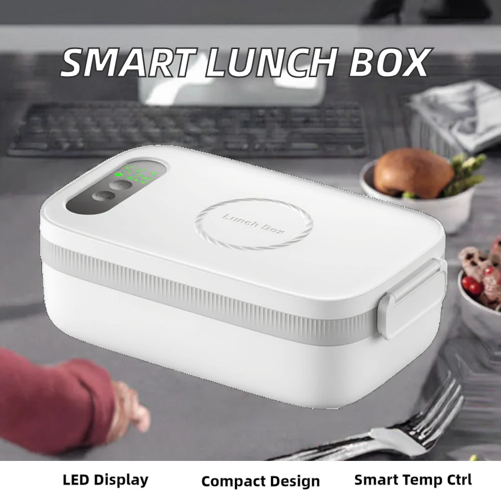 1000ml Portable Wireless Rechargeable Electric Lunch Box Smart ...